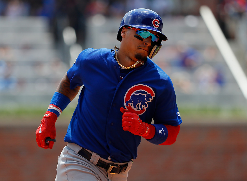 Javier Báez batea jonrón y Cachorros vencen a Bravos