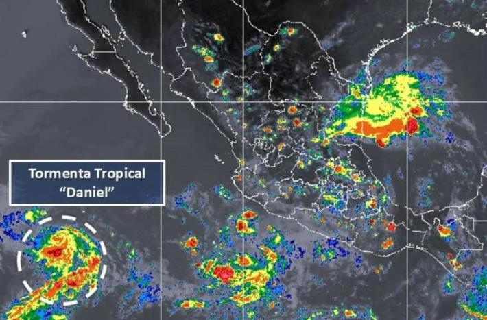 Se forma la tormenta tropical Daniel en el Pacífico lejos de costas ...