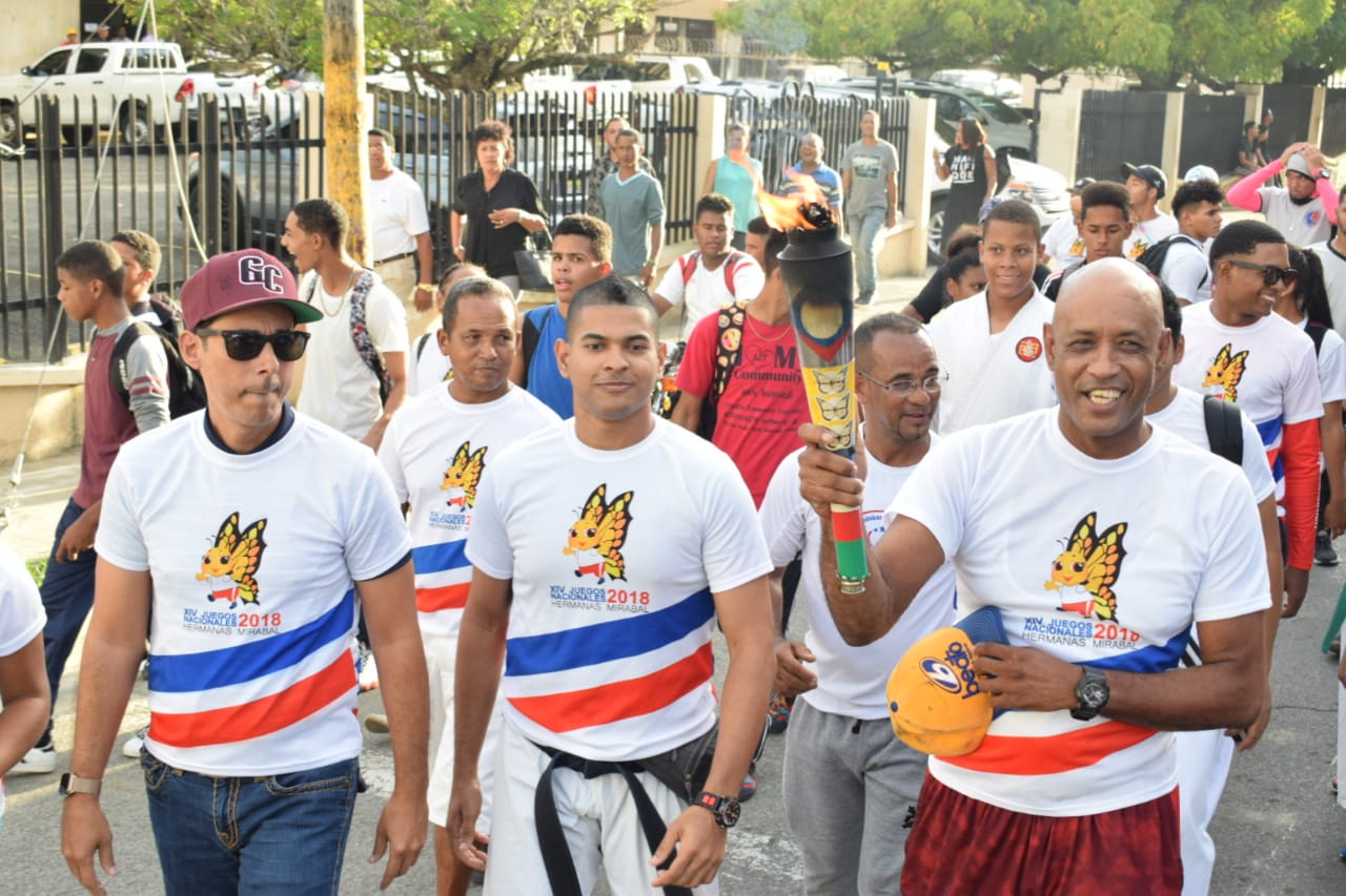 SFM recibió la antorcha de los Juegos Nacionales Salcedo 2018 – El ...