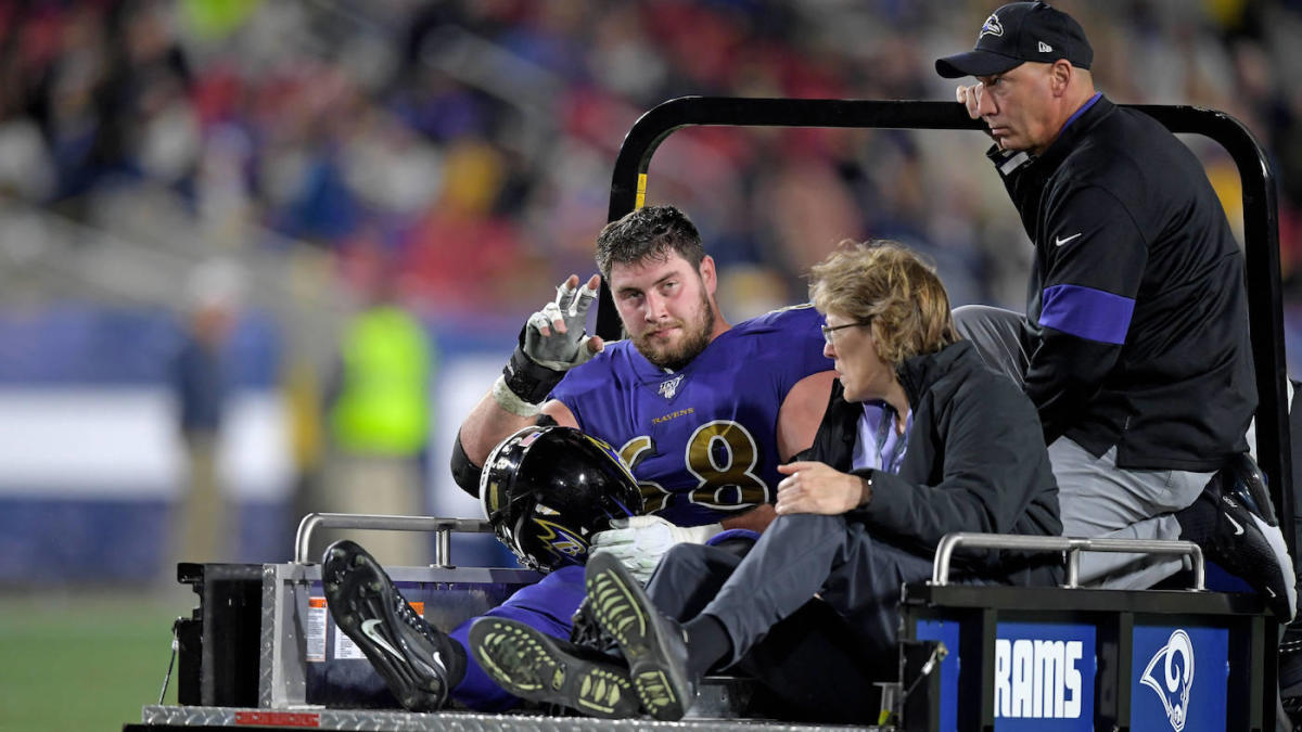 Jugador de los Ravens Matt Skura se perderá el resto de la temporada ...