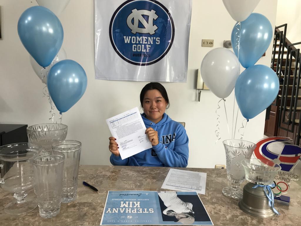 Oficial: Stephany Kim ya es parte del equipo de golf de la Universidad ...