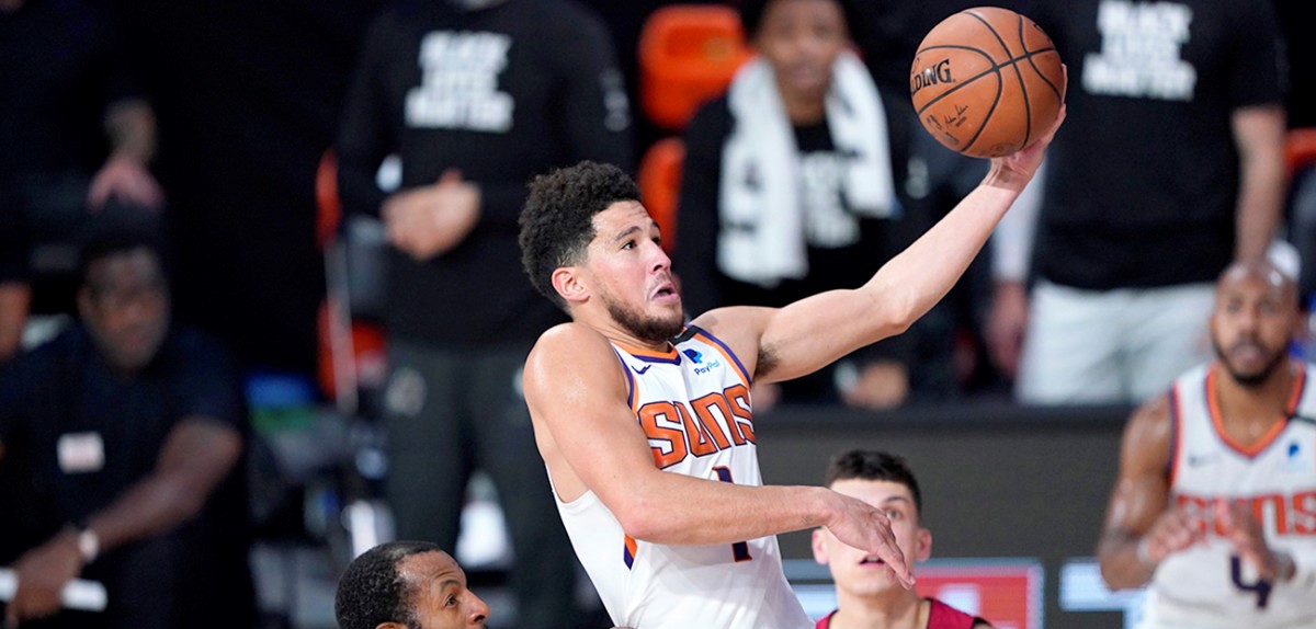 Devin Booker será el reemplazo de Anthony Davis en el Juego de ...