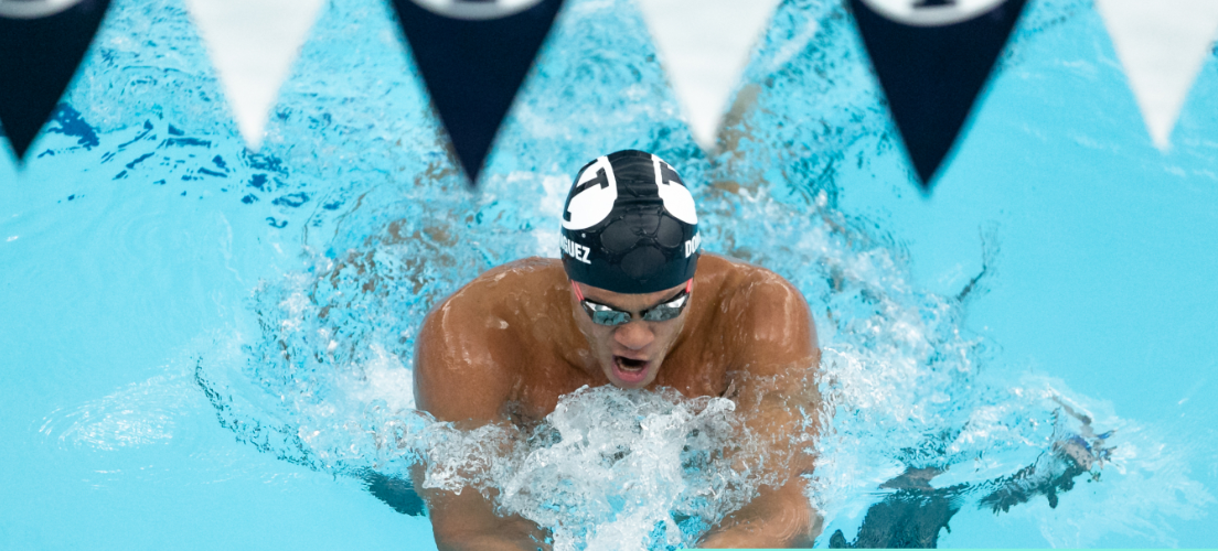 Domínguez, primer nadador nacido en RD que compite en Campeonatos NCAA ...