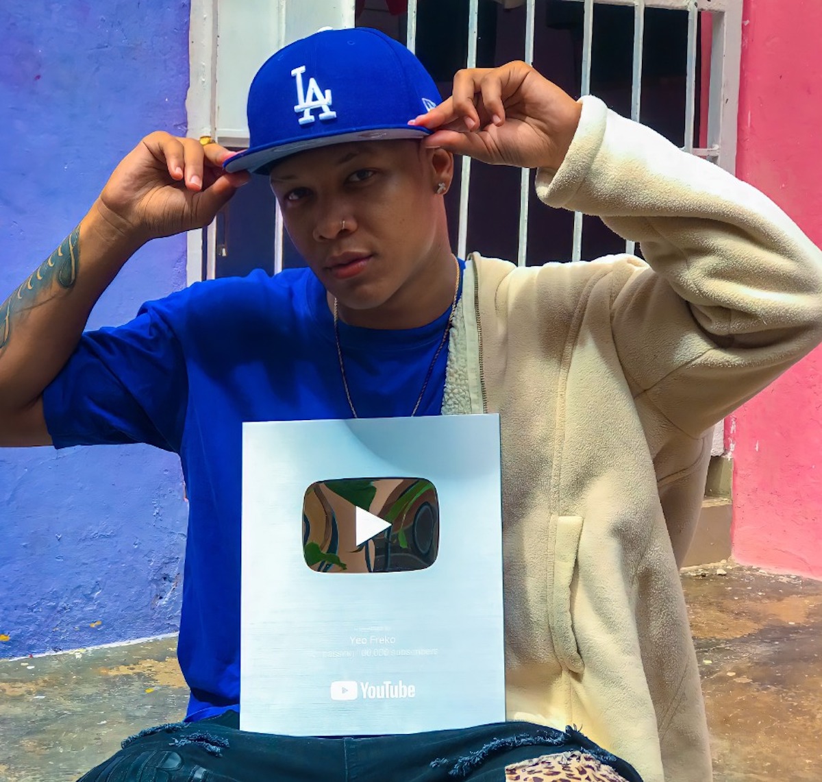 (VIDEO) Urbano Yeo Freko recibe placa de plata de YouTube tras llegar a ...