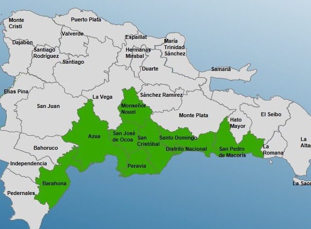 El COE pone ocho provincias en alerta verde debido a llegada de onda ... El COE pone ocho provincias en alerta verde debido a llegada de onda ...