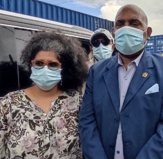 (VIDEO) Artista visual Michelle Ricardo regresa de Haití a RD