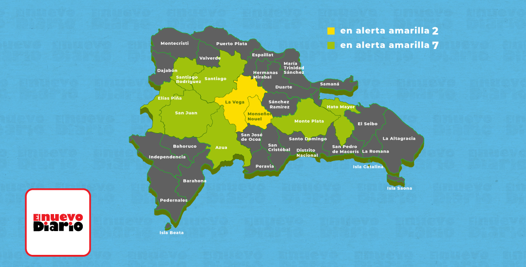 COE emite alerta verde para siete provincias ante posibles inundaciones ...
