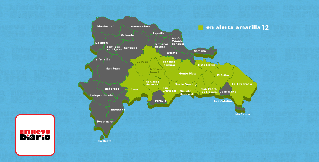 COE emite alerta verde a 12 provincias por posibles crecidas de ríos ...
