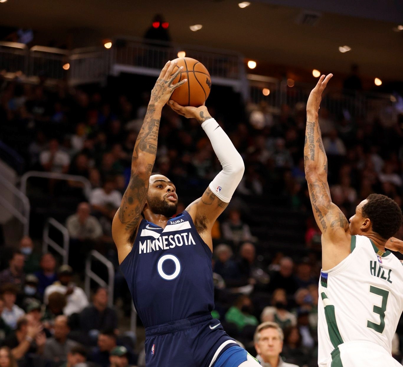 (VIDEO) Russell y Timberwolves superan 40 puntos de Antetokounmpo y ...