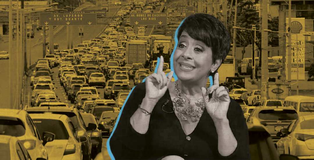(VIDEO) Zoila Luna manifiesta ha colapsado tránsito en Santo Domingo ...