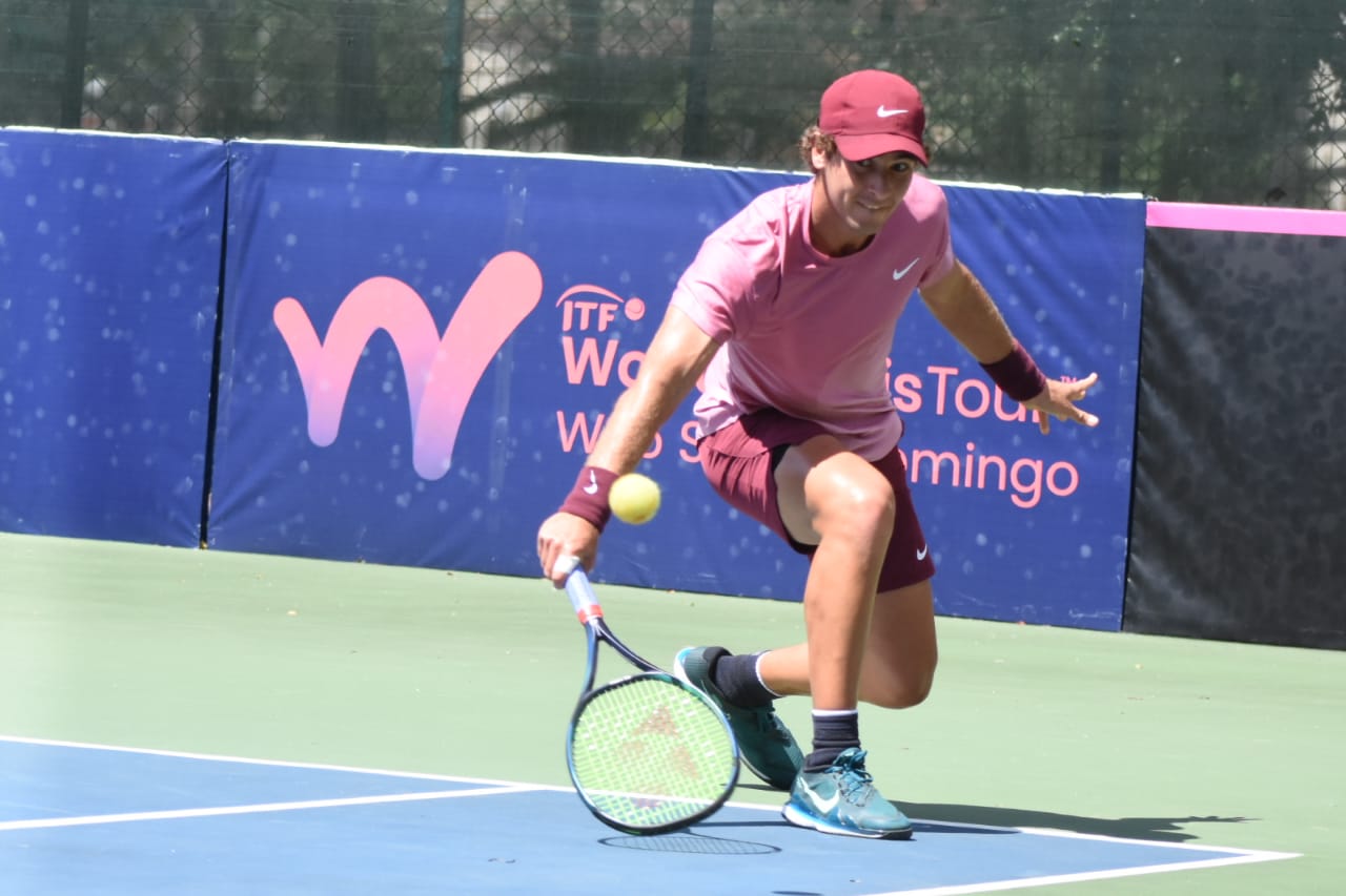 Bertran avanza a semifinal de dobles en M25 Santo Domingo