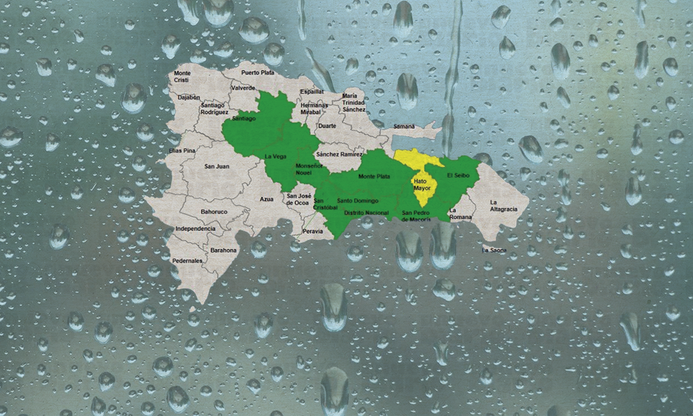 COE aumenta a nueve las provincias en alerta por lluvias – El Nuevo Diario (República Dominicana)