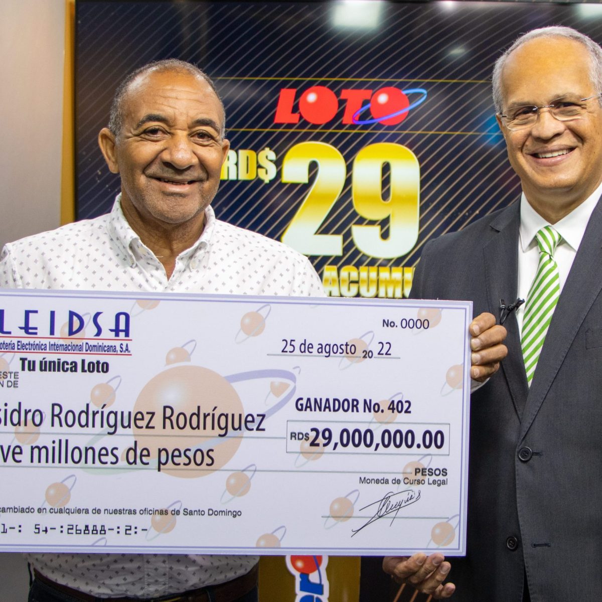 Profesor gana 29 millones de pesos en Leidsa – El Nuevo Diario ...