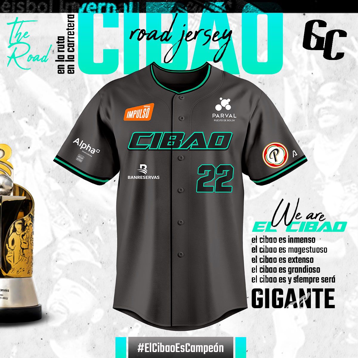 Gigantes del Cibao usarán cuatro modelos de uniformes, incluyendo el ...