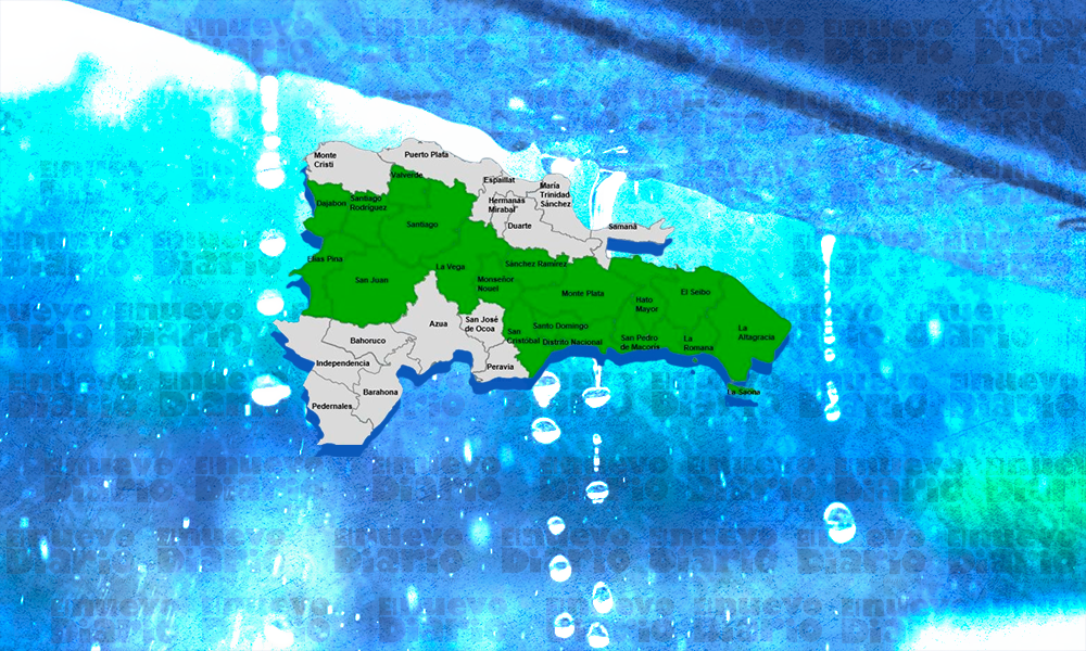 Colocan en alerta verde a la capital y a otras 16 demarcaciones por lluvias – El Nuevo Diario ...