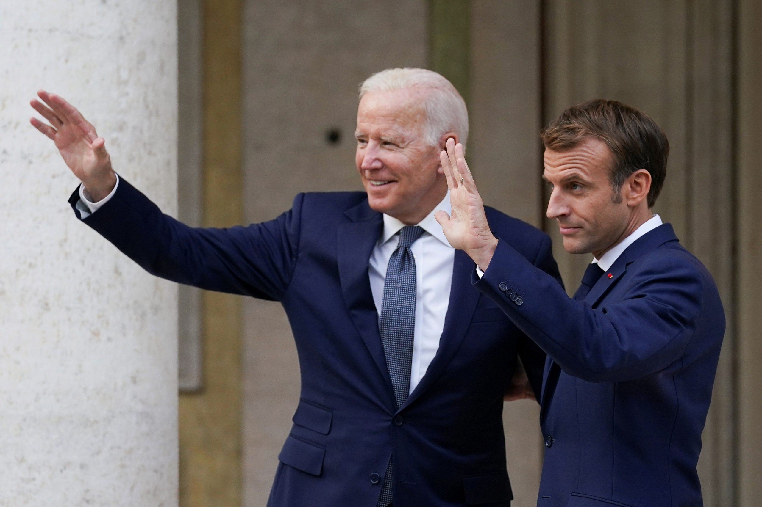 Biden y Macron se ven para hablar de la guerra en Ucrania y suministro ...