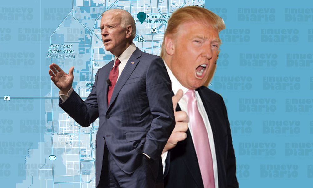 Biden y Trump tienen citas con «sus» candidatos en el sur de Florida ...