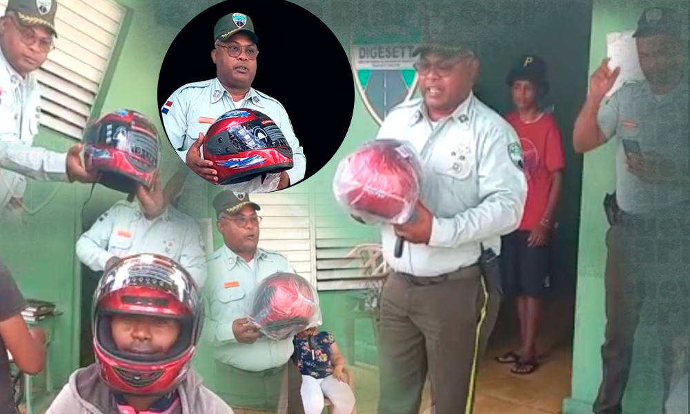 DIGESETT entrega cascos protectores a motoconchistas de Azua – El Nuevo ...