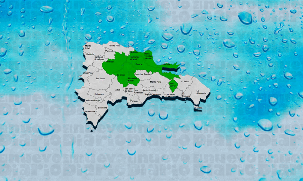 (VIDEO) El COE eleva a nueve las provincias en alerta verde por lluvias – El Nuevo Diario ...