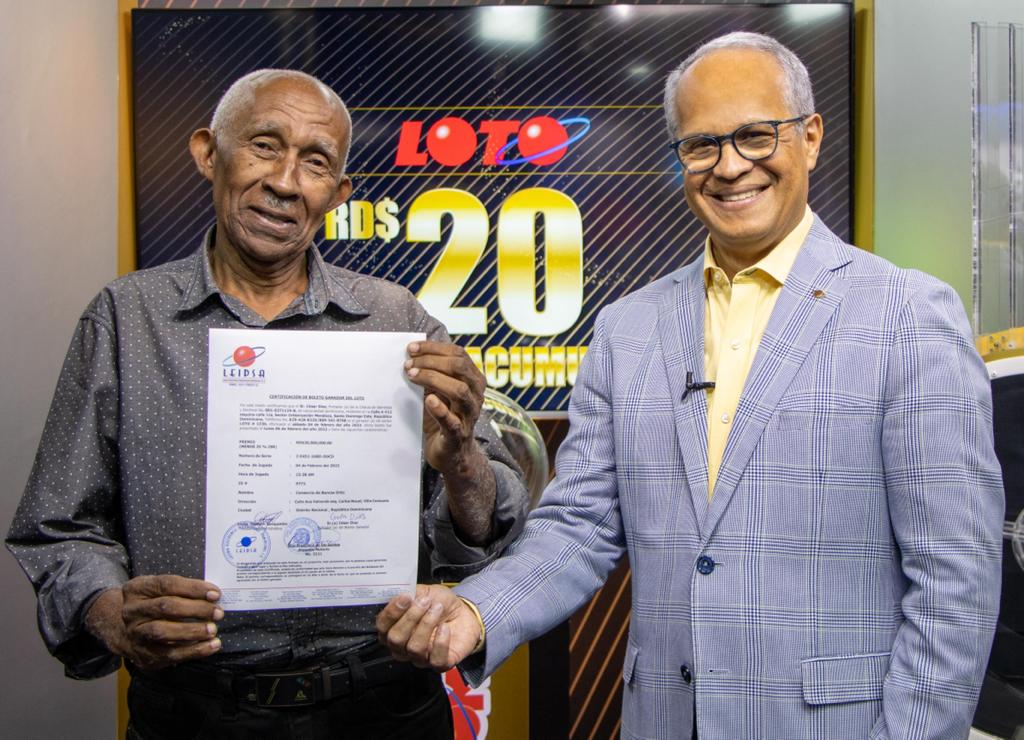 Taxista se gana los RD$ 20 millones del Loto de Leidsa – El Nuevo ...
