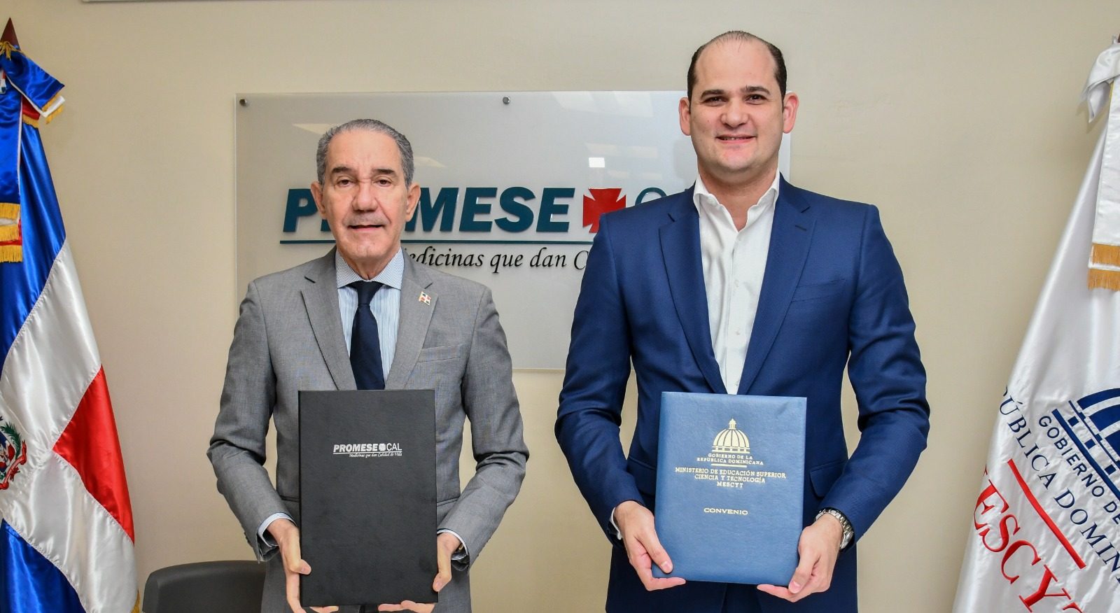 Promese/Cal y Mescyt acuerdan capacitar colaboradores a través de los ...