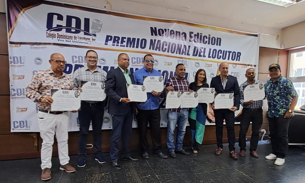 CDL entrega certificados a nominados Novena Versión Premio Nacional del Locutor 2023 – El Nuevo ...