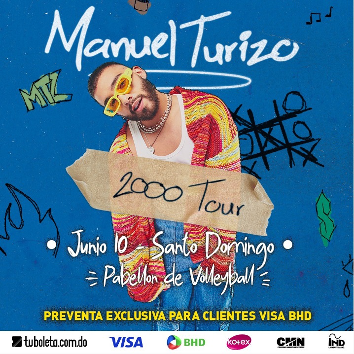 Manuel Turizo llega este verano a la RD con su gira “2000 Tour” – El ...