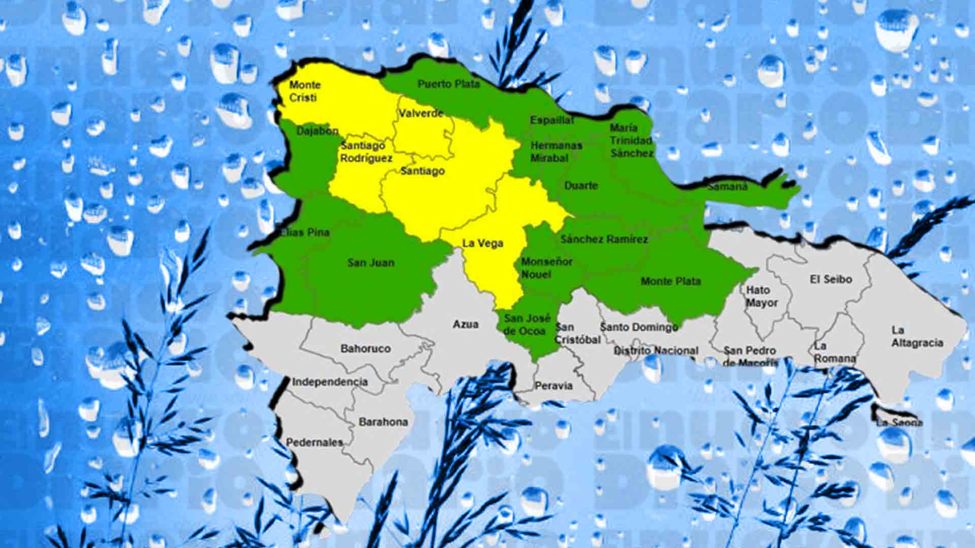 Cinco Provincias En Alerta Amarilla Y Trece En Verde Ante Posibles