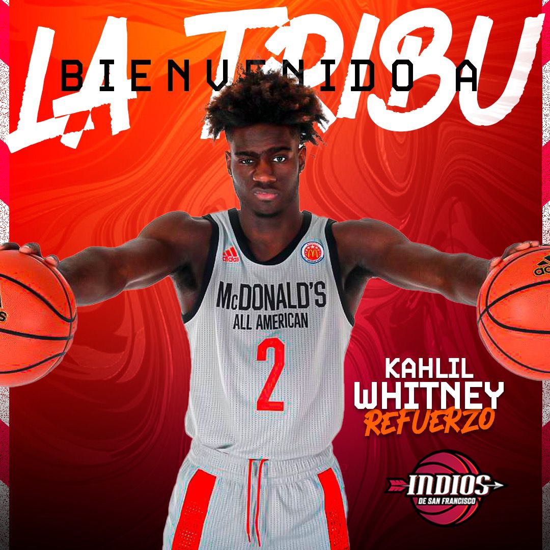 Indios de San Francisco anuncian a Khalil Whitney como refuerzo en ...