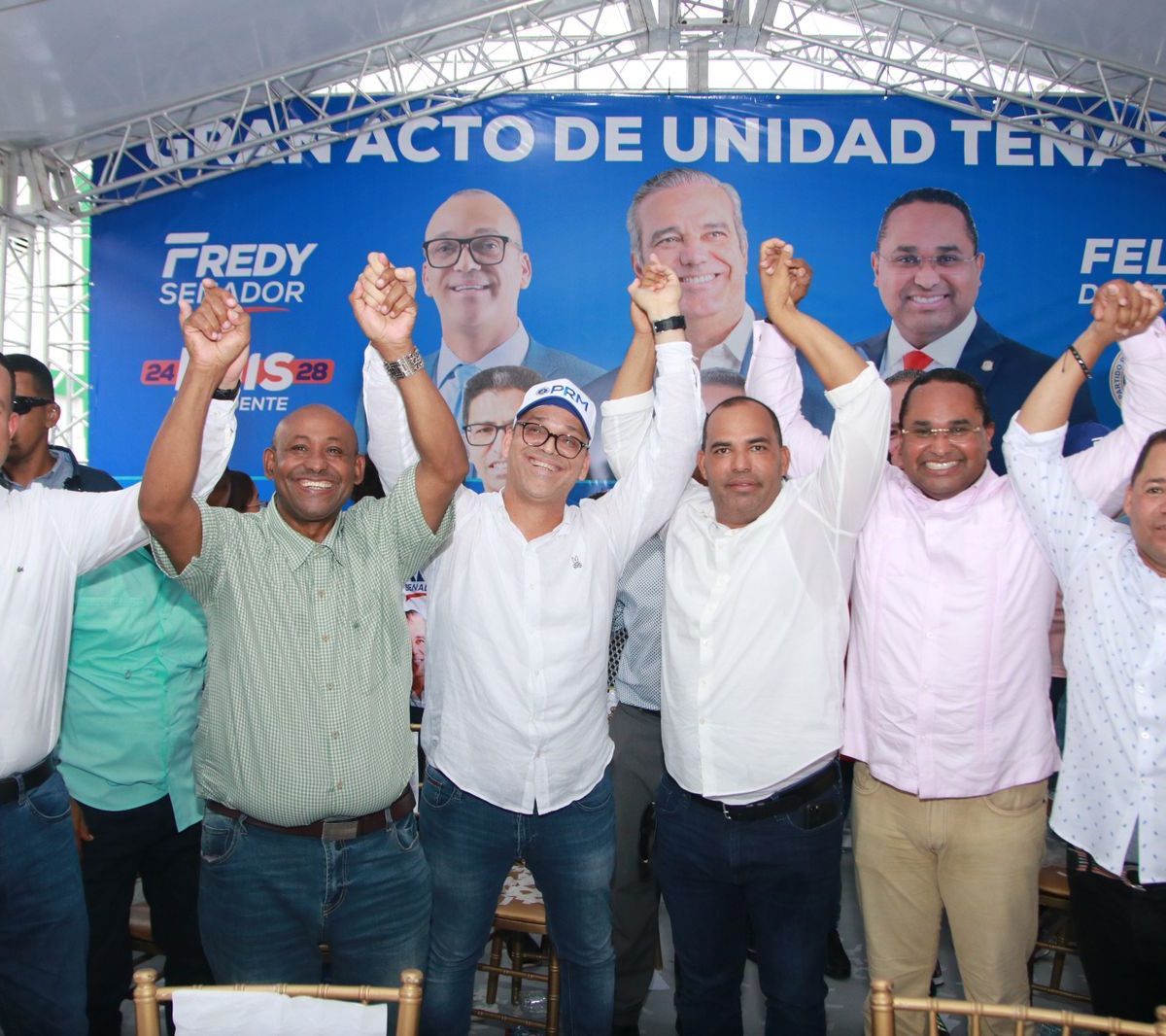 Fredy Fernández encabeza acto de unidad con precandidatos congresuales ...