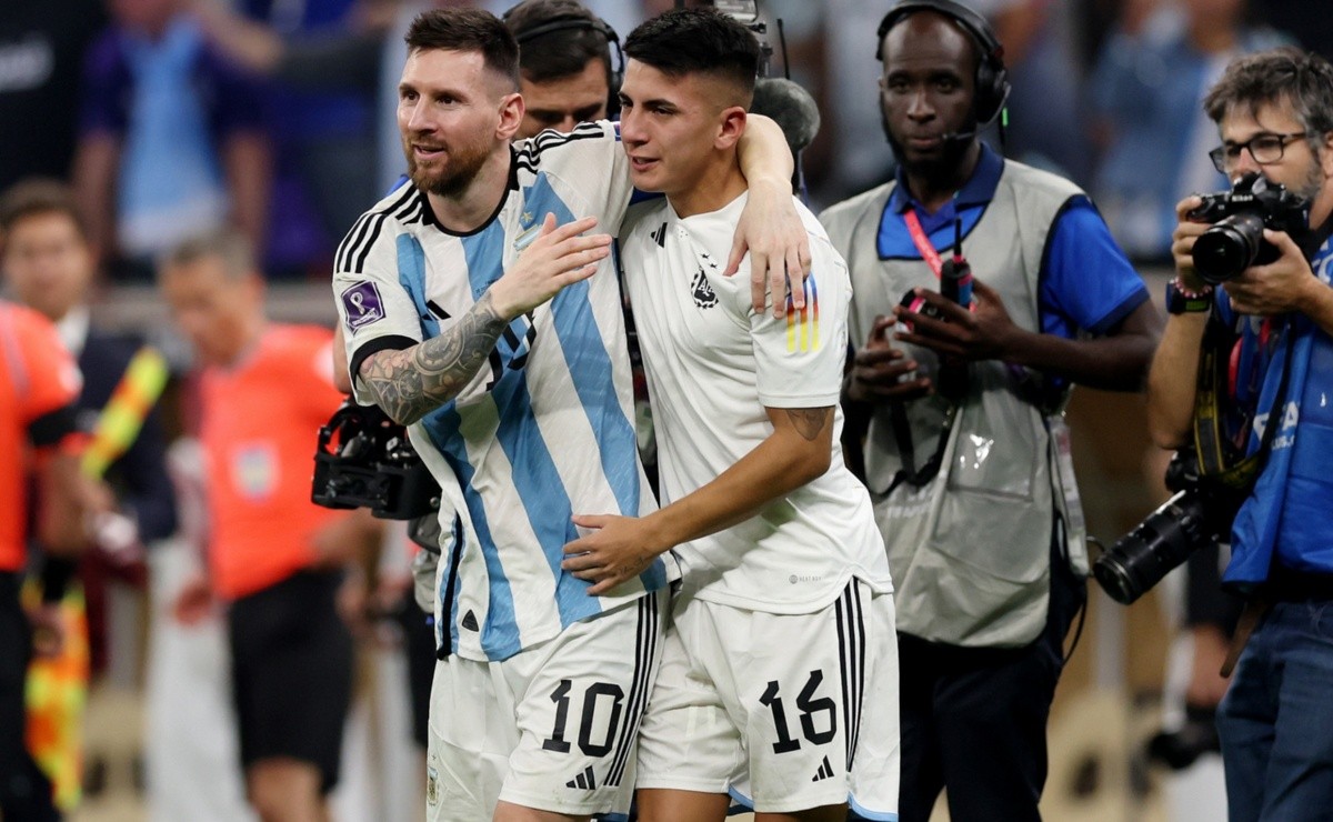 Messi y Almada, de campeones del Mundo en Catar a rivales en la Leagues ...