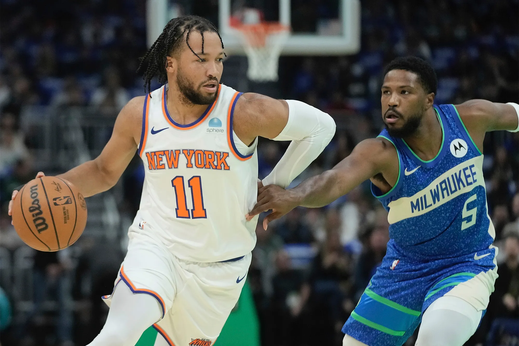 Brunson deslumbra con 45 puntos para los Knicks pero Lillard rescata a ...