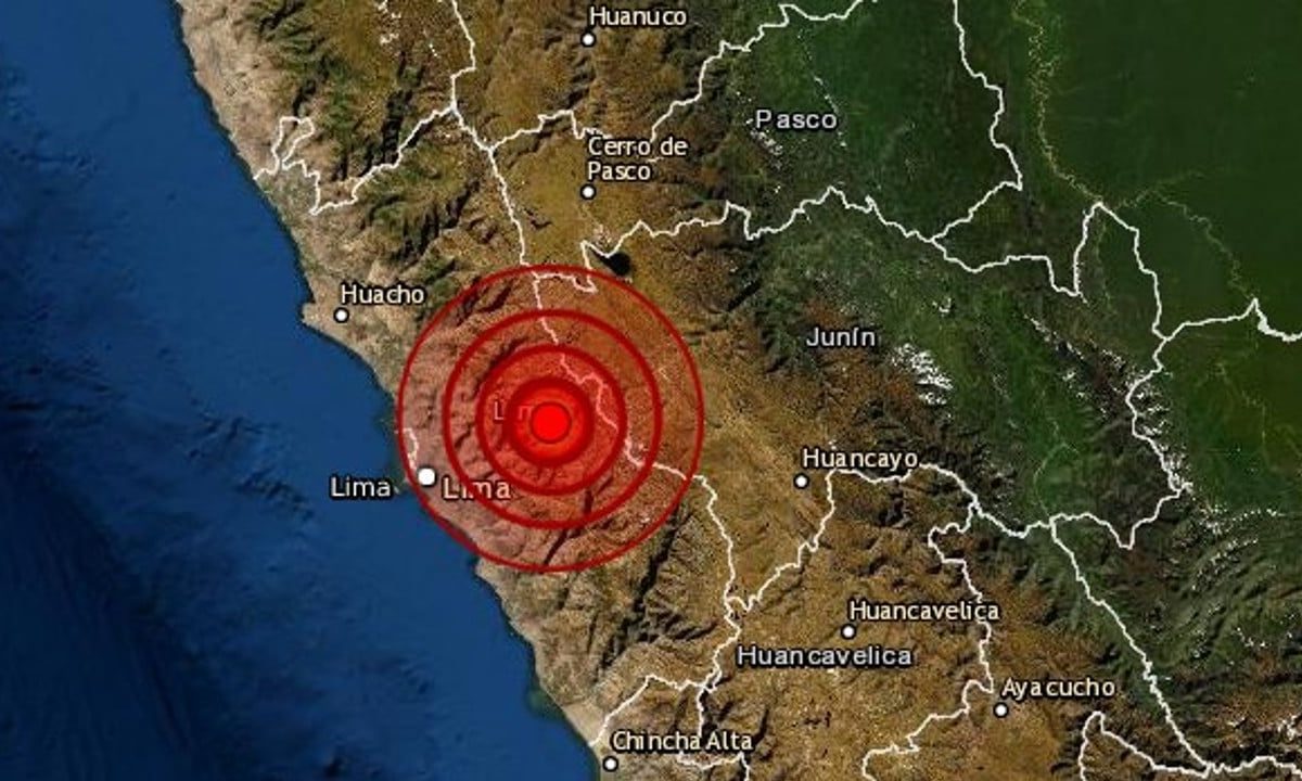 Un Sismo De 5 3 Se Sintió En La Región De Lima El Nuevo Diario