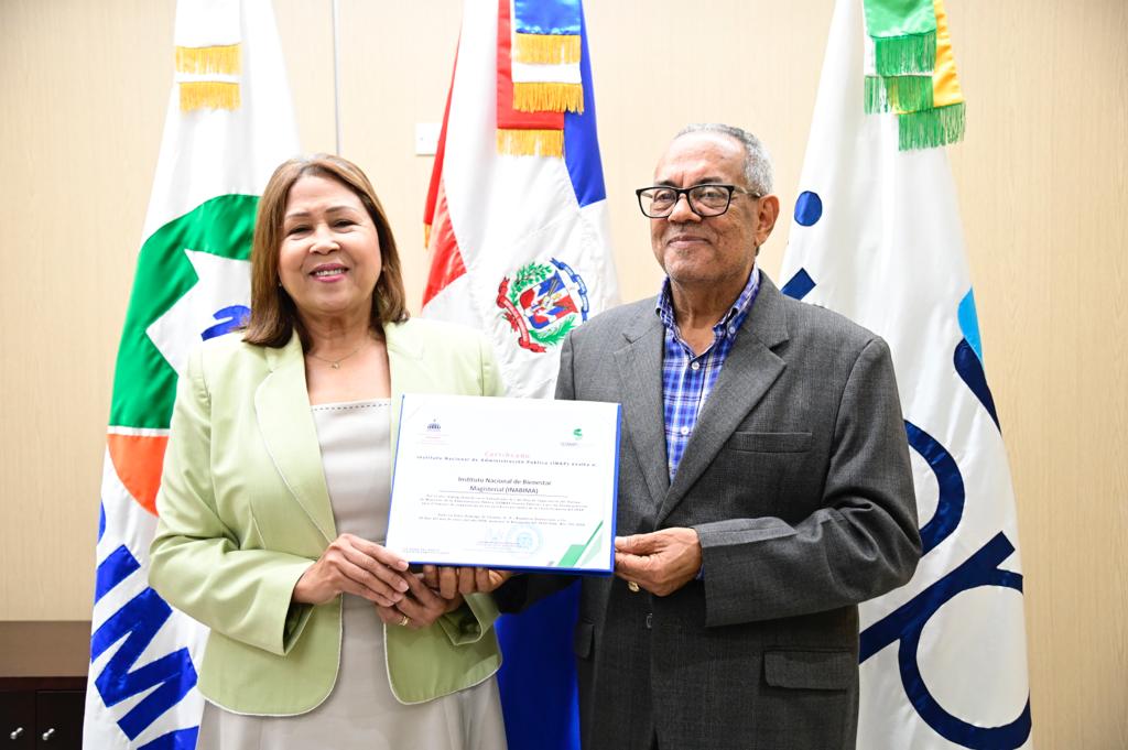 INABIMA recibe reconocimiento del INAP por fomentar capacitación a ...