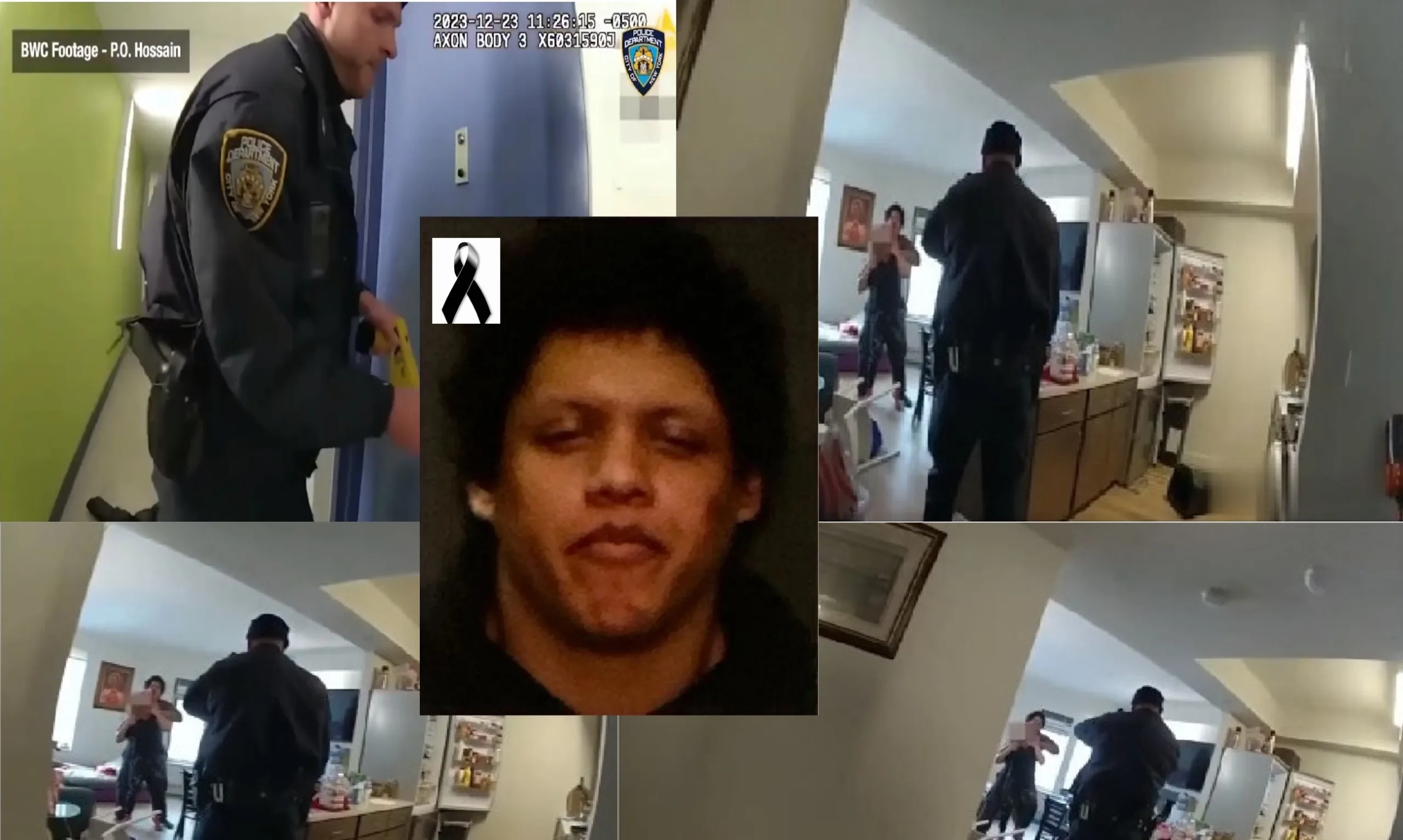 El NYPD divulga imágenes de cámaras corporales cuando agentes ultimaron ...