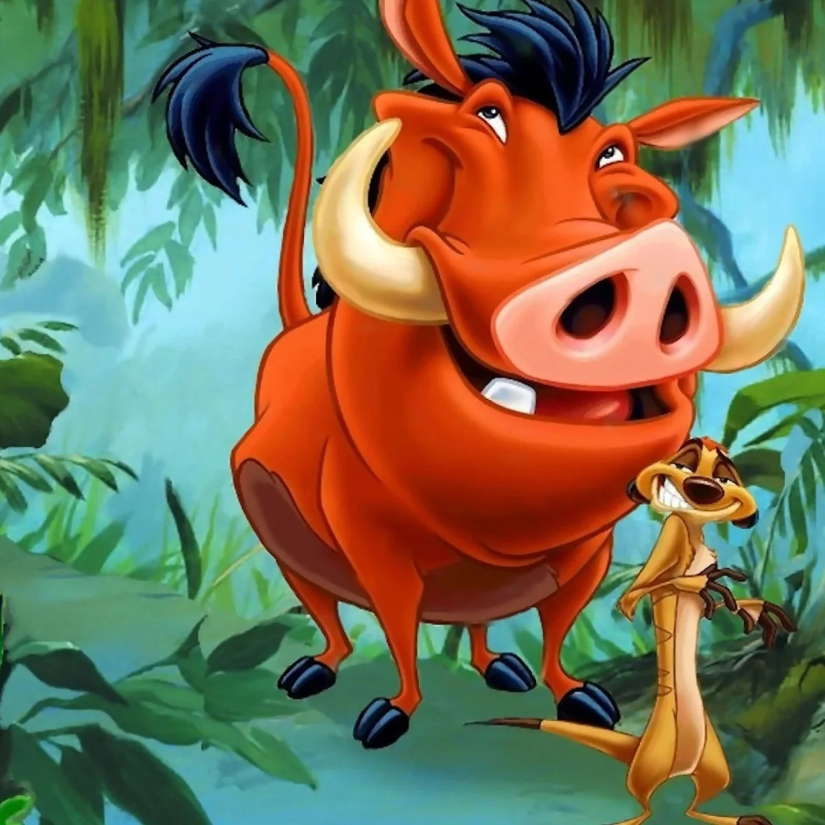 Así se verían Timón y Pumba si fueran real según la inteligencia ...