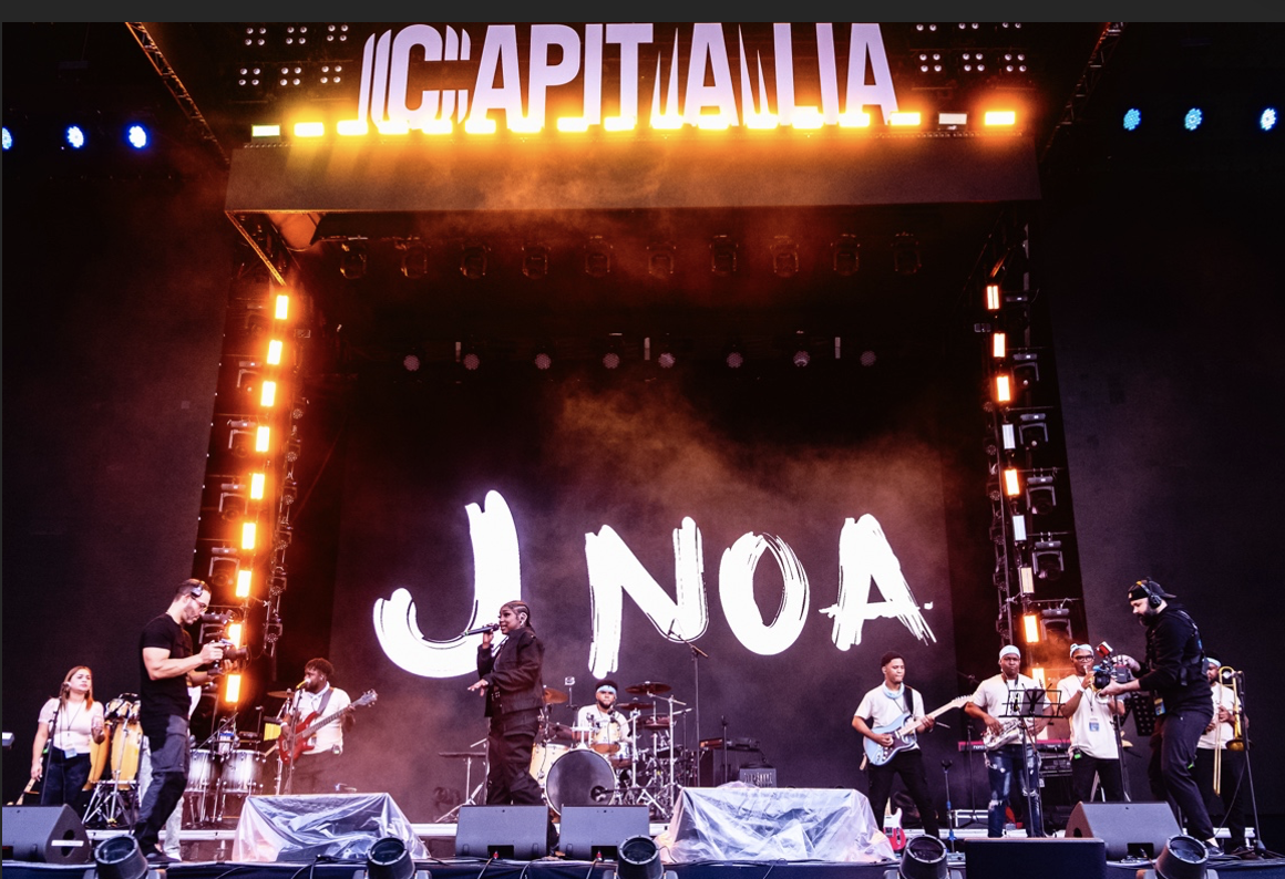 J Noa inauguró escenario del Festival Capitalia con poderosa ...