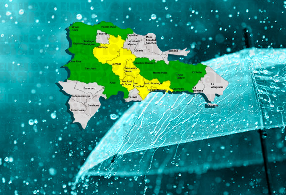 El COE eleva a 19 las provincias en alerta por lluvias – El Nuevo Diario (República Dominicana)