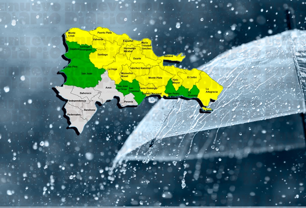 COE mantiene al DN y 25 provincias en alerta por lluvias – El Nuevo Diario (República Dominicana)