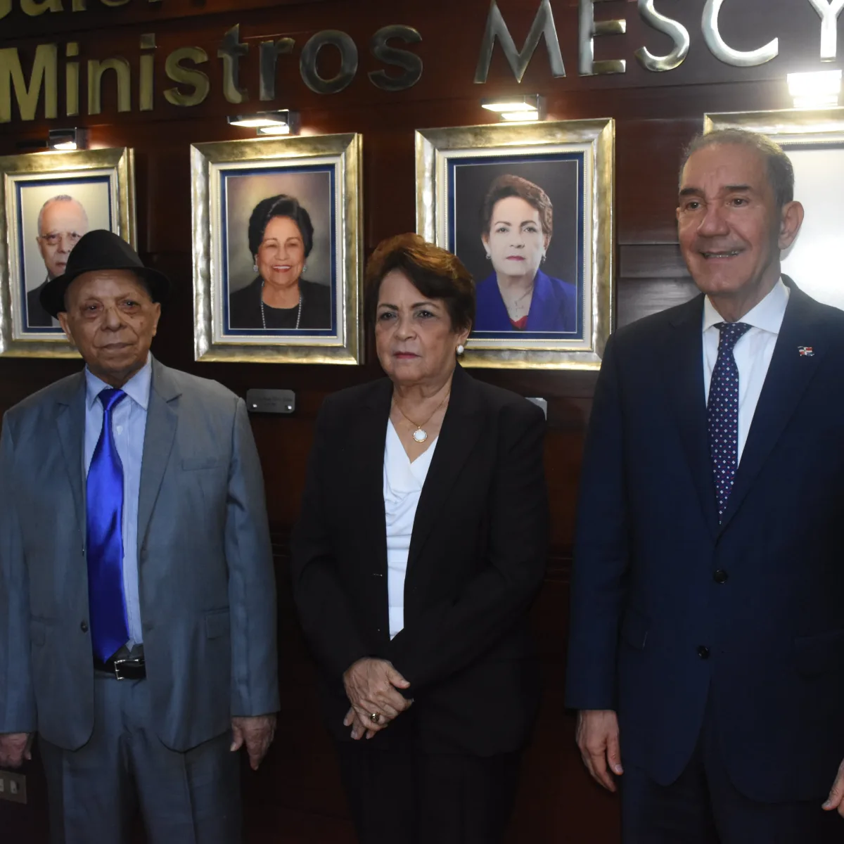 Mescyt inaugura galería de pasados ministros – El Nuevo Diario ...