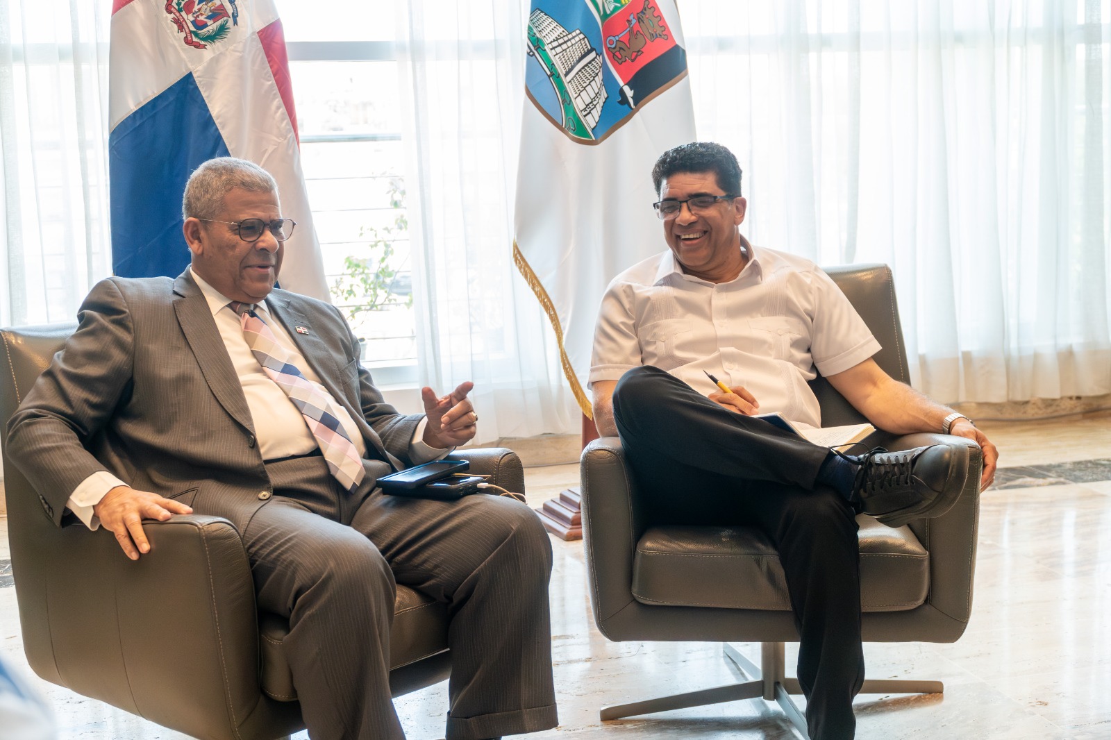 Dío Astacio y Darío Castillo se reúnen para avanzar en implementación ...