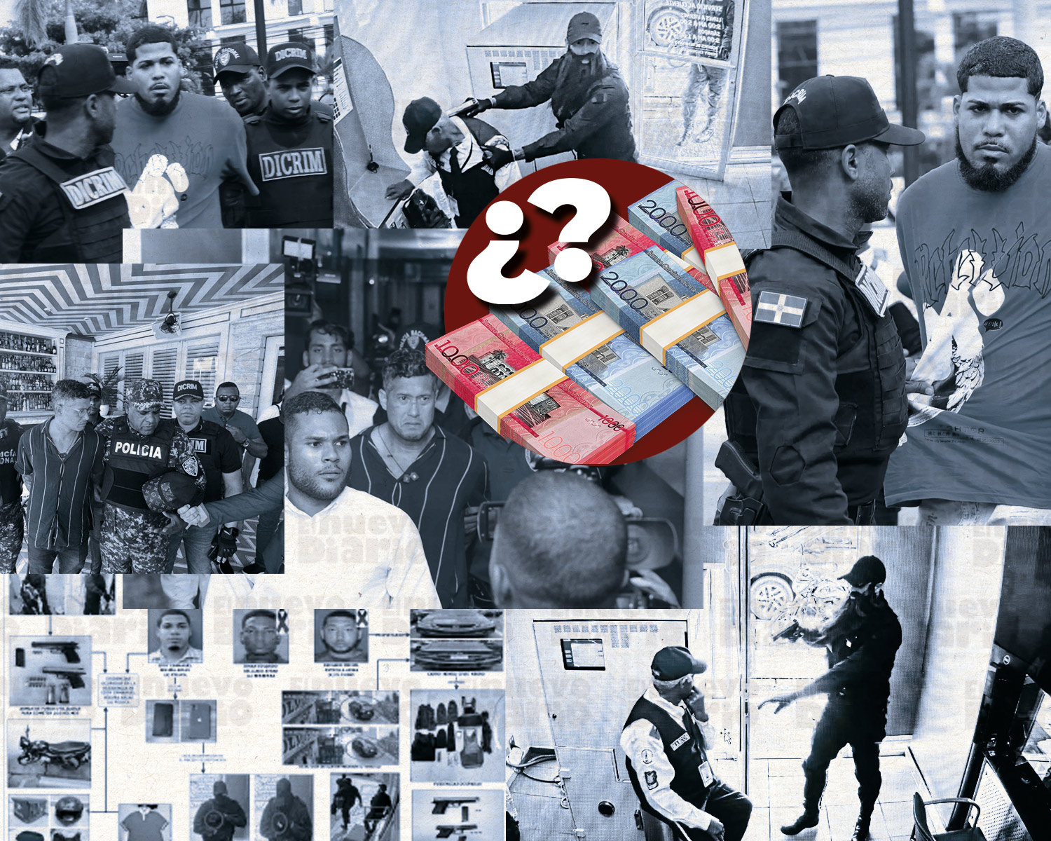 Tribunal sigue juicio por robo al Banco Popular; MP inicia presentación ...