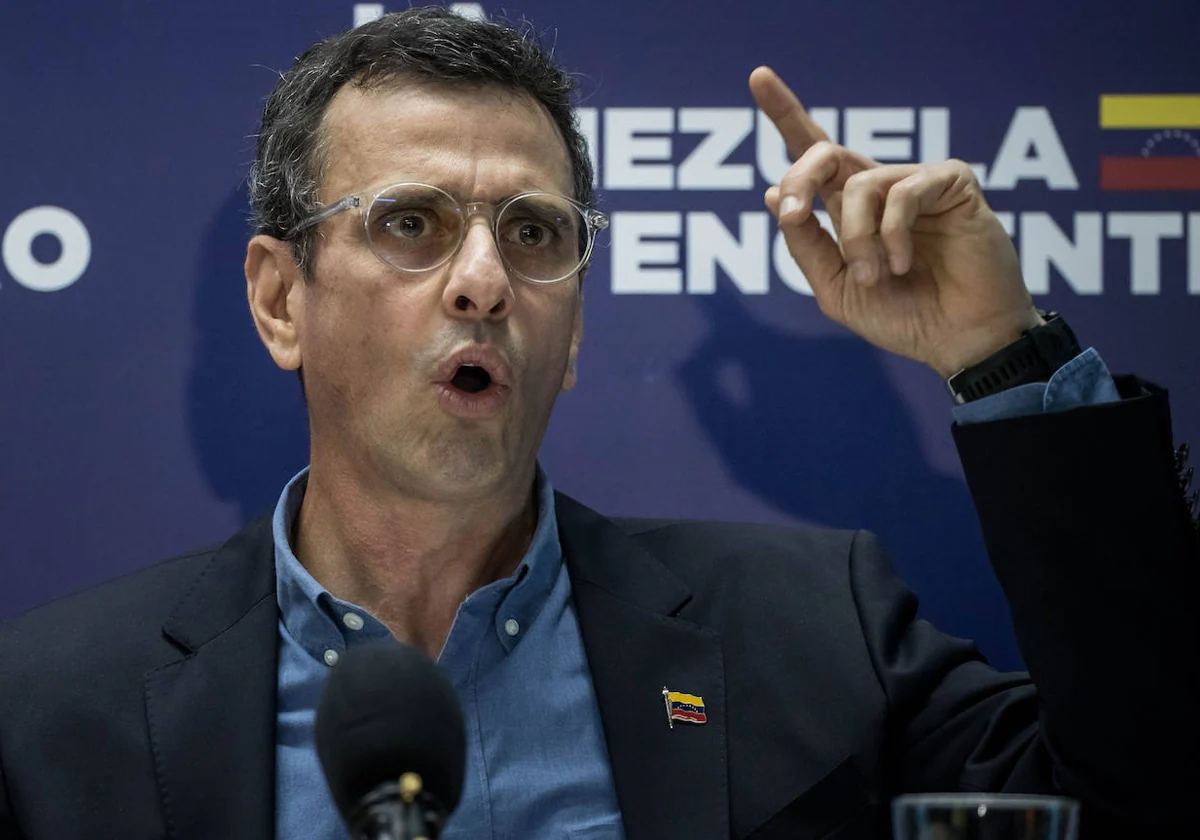 Capriles: Maduro eligió «el peor camino» al «desconocer» que el pueblo ...