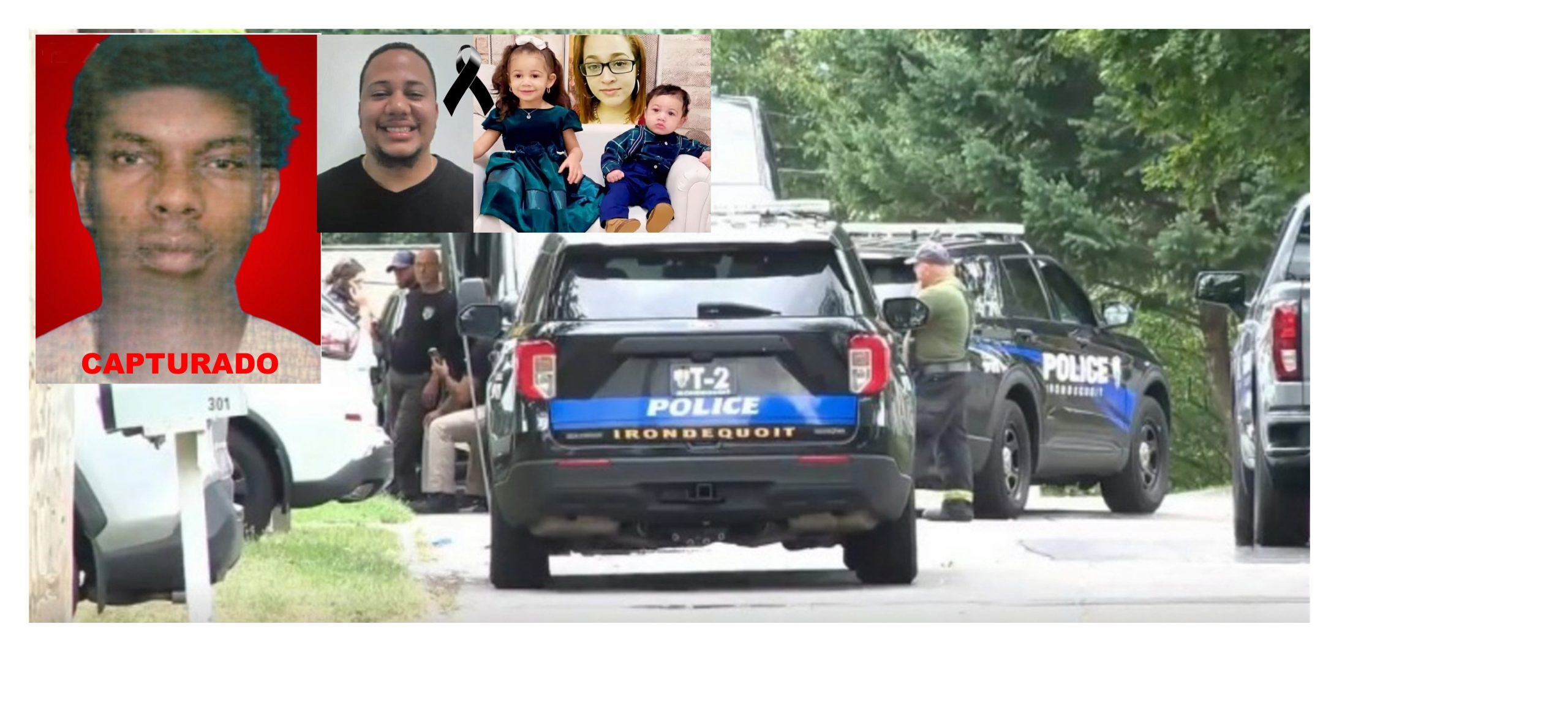 Policía busca segundo acusado de asesinar esposos y niños en Nueva York ...