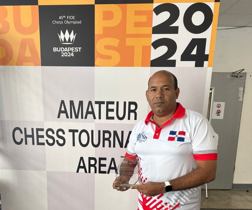 RD gana tercer lugar en torneo de ajedrez expo rápido en Budapest ...