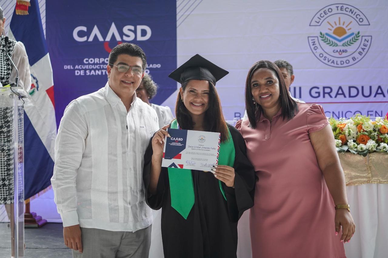 Liceo de la CAASD gradúa a 29 bachilleres técnicos en control de ...