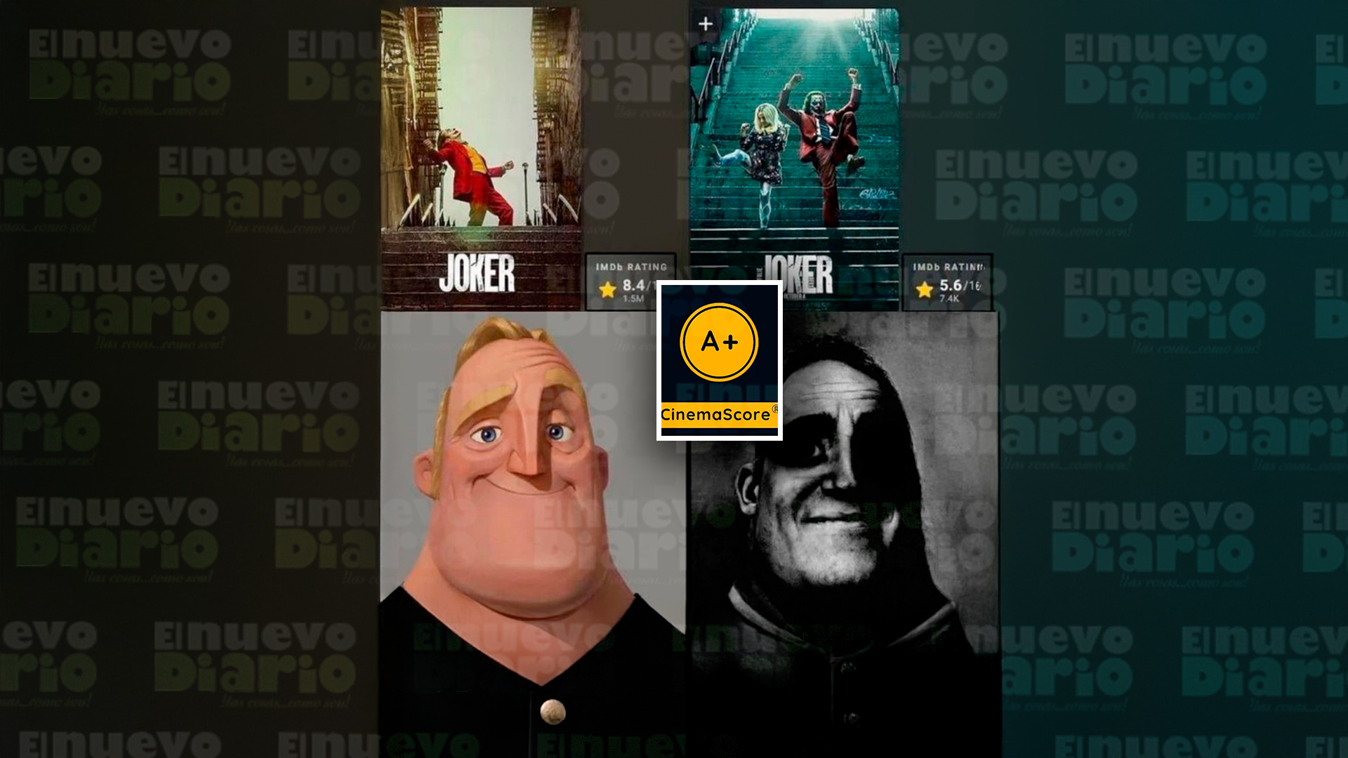 «Joker 2» recibe el peor puntaje de una película de cómics, según ...