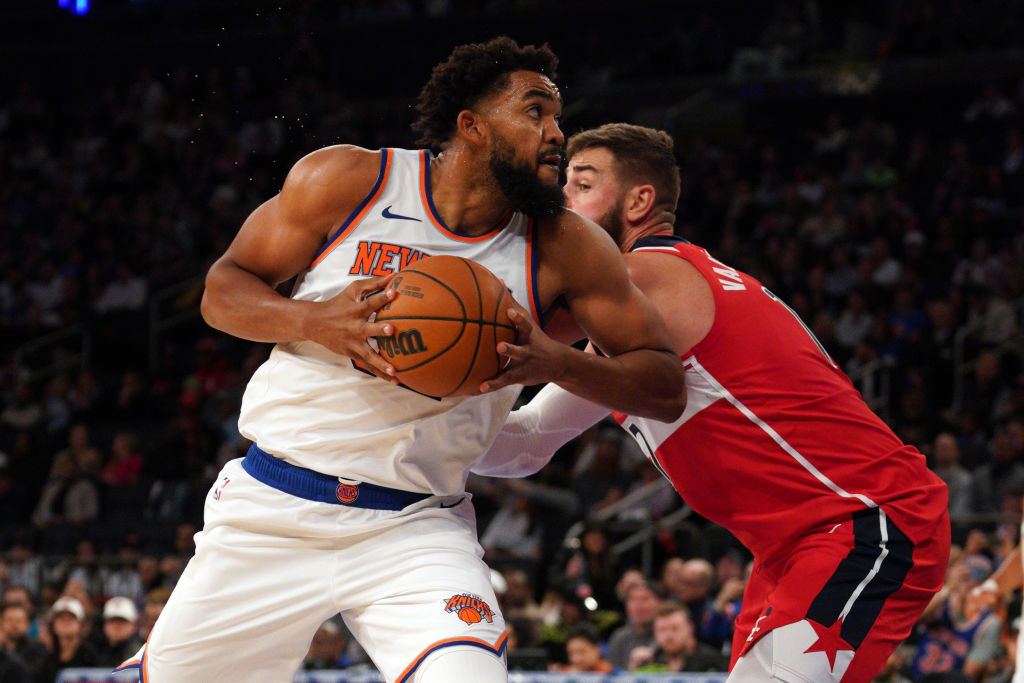 Karl Towns se lució en su debut ante su público en el Madison Square ...