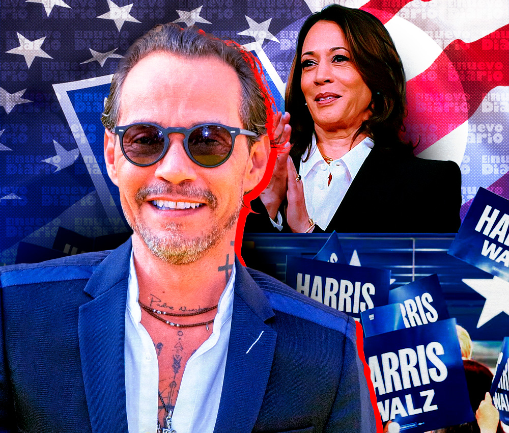 Marc Anthony votará por Kamala Harris y alerta a latinos del ...