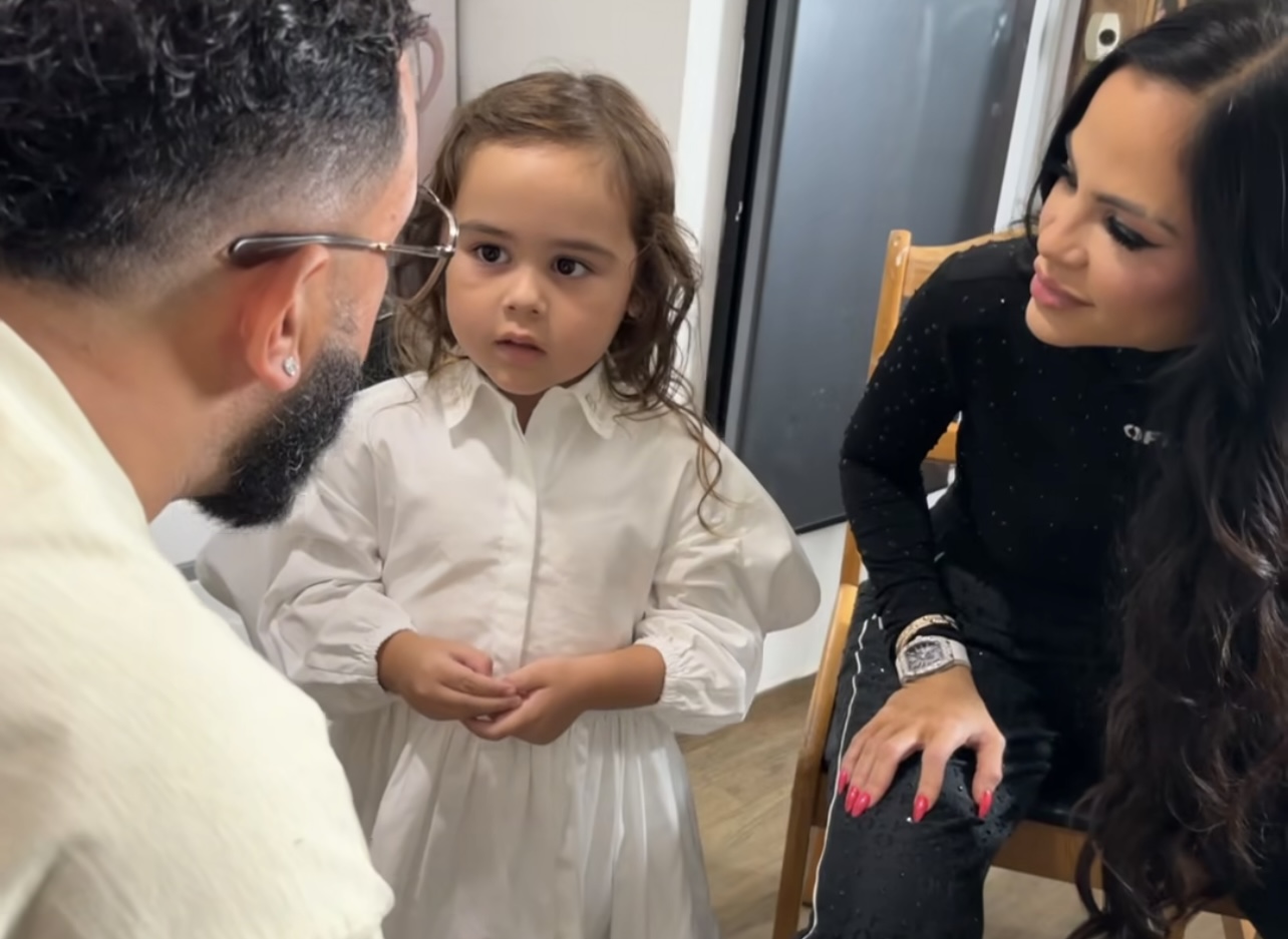 (VIDEO) ¡Tierno! Vida Issabelle viendo el lado artista de su mami Natti ...